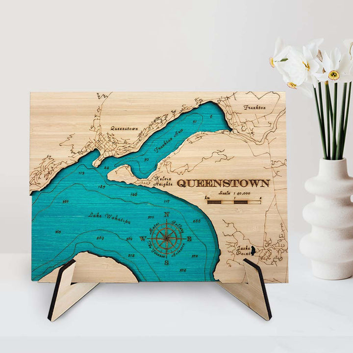 Matai Gallery | Bamboo 3d Topographical Maps | Block Maps
